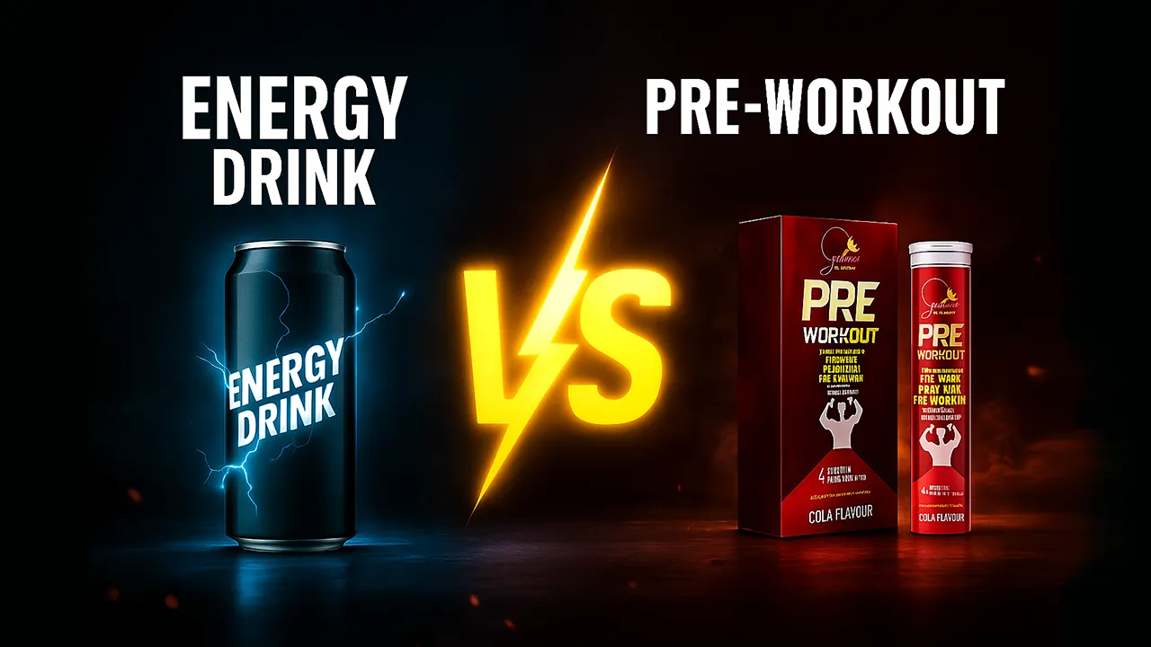 Pre-Workout vs Energy Drinks: What's Right For You?
